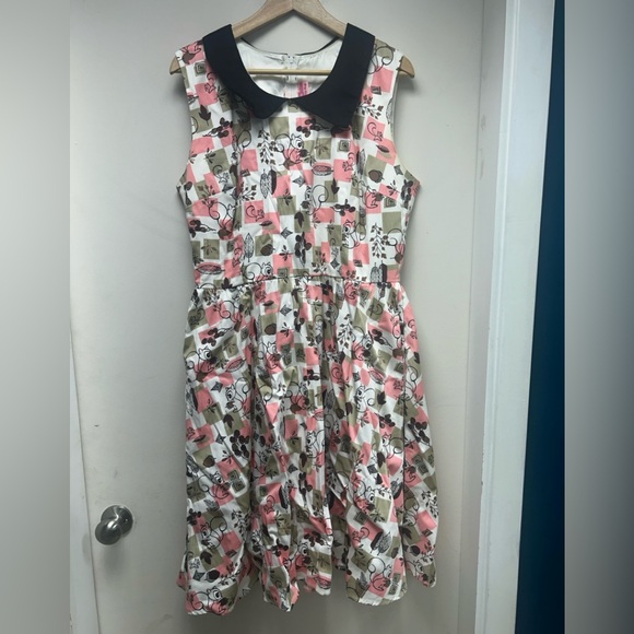 Pinup Couture | Dresses | Pinup Couture Squirrel And Acorn Midi Dress ...